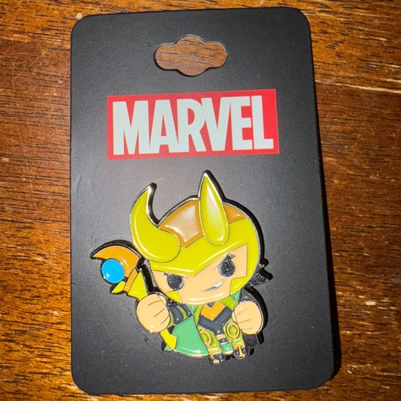 Marvel | Accessories | Marvel Loki Chibi Epin Pin Bioworld Thor ...